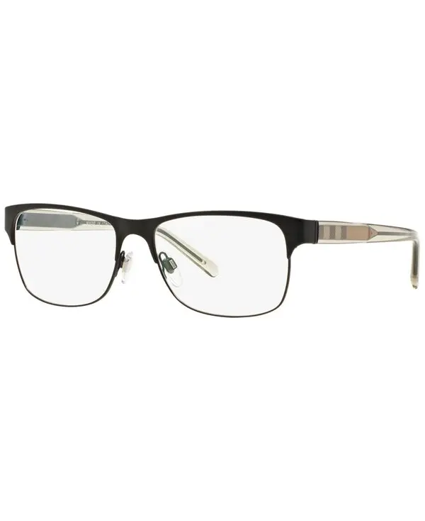 Burberry Rectangle Eyeglasses - Matte Blk