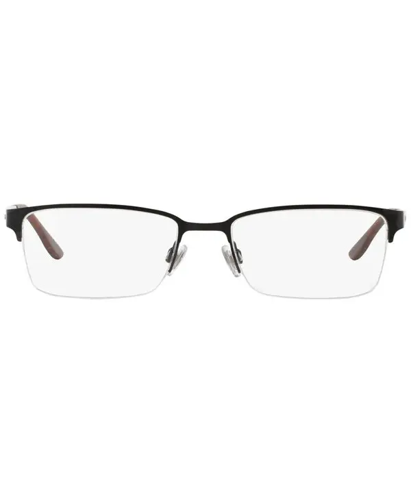 Ralph Lauren Rectangle Eyeglasses - Shiny Blac