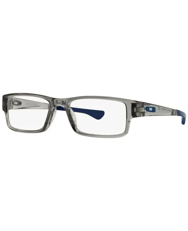 Oakley Full Rim Rectangle Eyeglasses - Grey