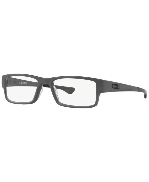 Oakley Full Rim Rectangle Eyeglasses - Light Gray