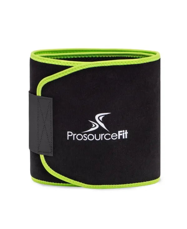 PROSOURCEFIT Waist Trimmer Wrap Belt - Black
