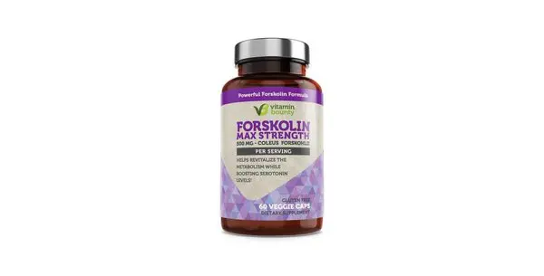 VITAMIN BOUNTY Forskolin Max Strength Veggie Capsules - No Color