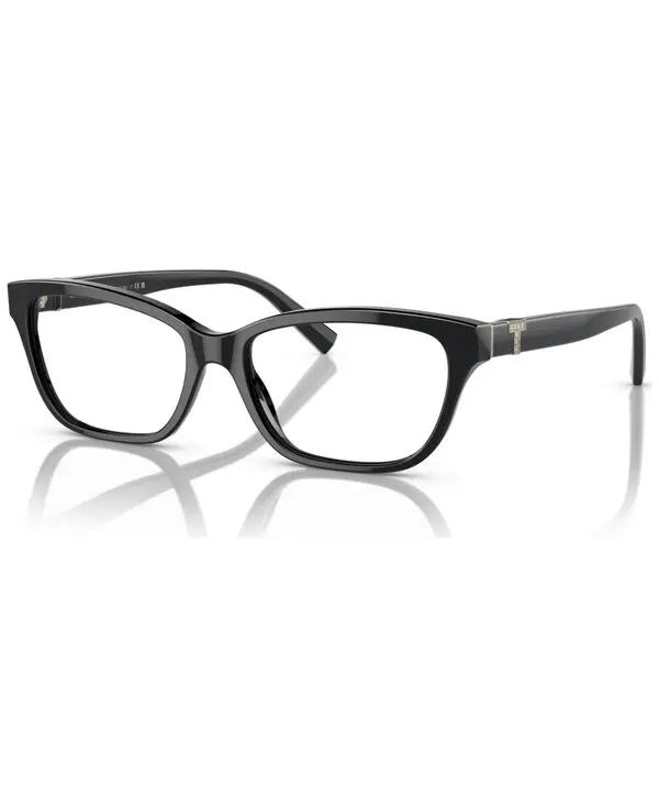 Tiffany & Co. Tortoiseshell Pillow Frame Eyeglasses - Black