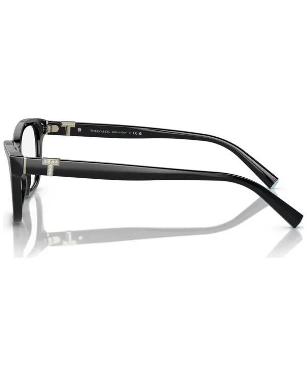 Tiffany & Co. Tortoiseshell Pillow Frame Eyeglasses - Black