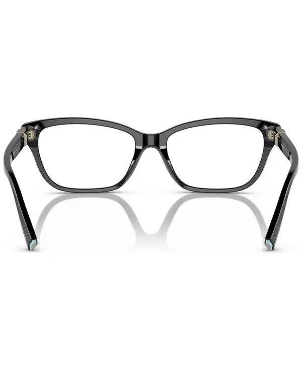 Tiffany & Co. Tortoiseshell Pillow Frame Eyeglasses - Black