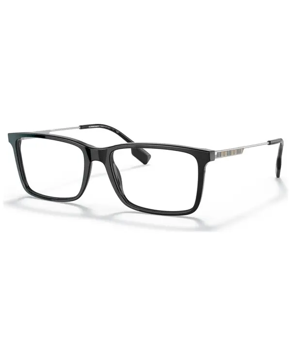 Burberry Rectangle Eyeglasses - Black