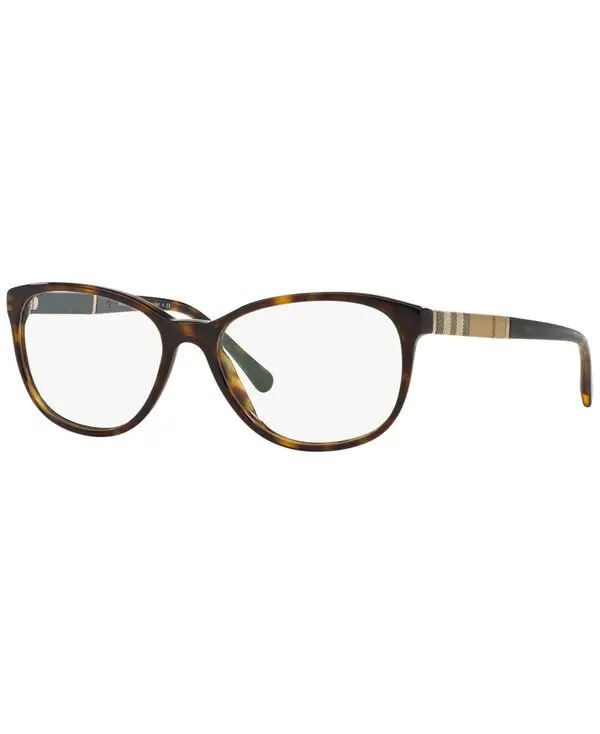 Burberry Square Eyeglasses - Dk Havana