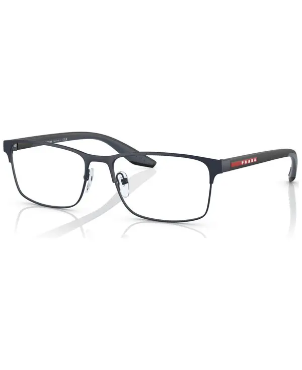 Prada Rectangle Eyeglasses - Rubber Blue