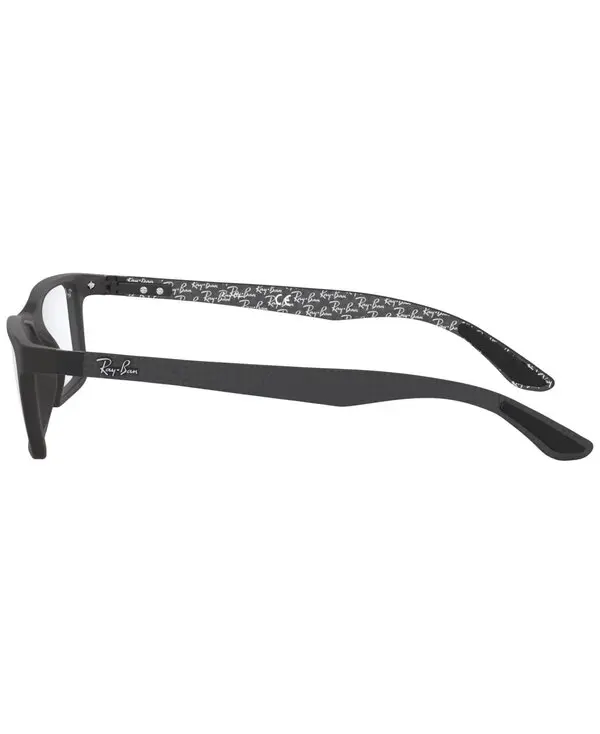 Ray-ban Rectangle Eyeglasses - Shiny Black