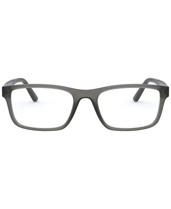 Polo Ralph Lauren Rectangle Eyeglasses - Transparent Gray
