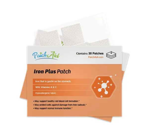 PATCHAID Iron Plus Vitamin Patch - White
