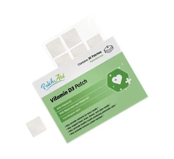 PATCHAID Vitamin D3 With K2 Vitamin Patch
