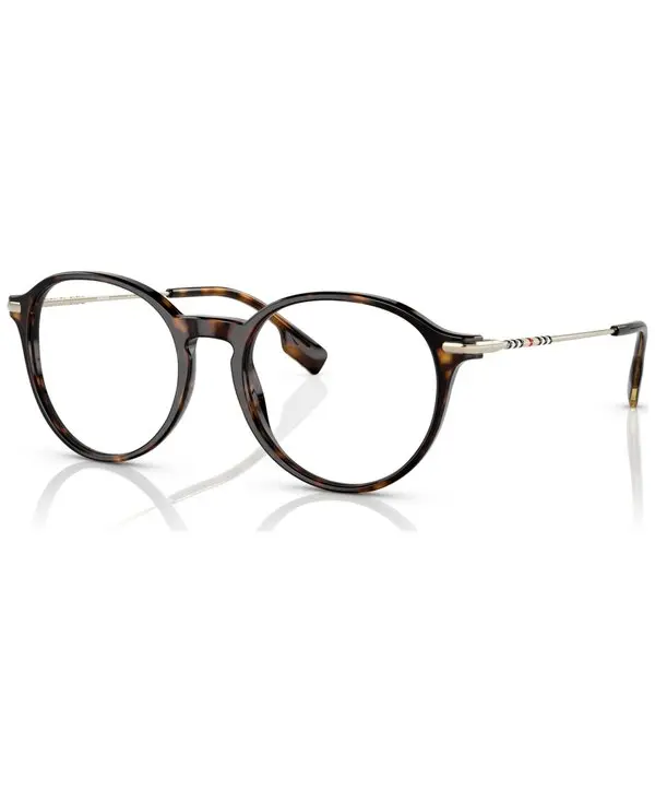 Burberry Phantos Eyeglasses - Light Havana