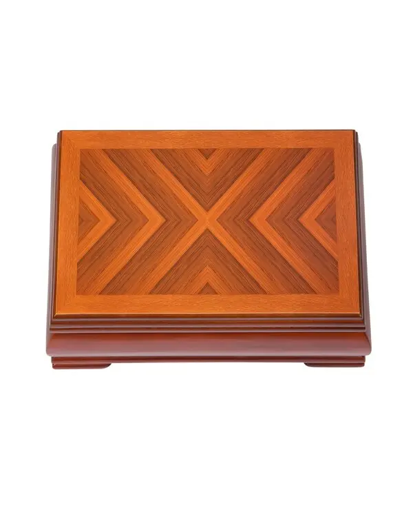 MELE & CO Mele Co. Carmen Wooden Jewelry Box In Finish