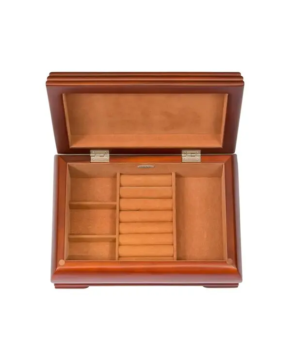 MELE & CO Mele Co. Carmen Wooden Jewelry Box In Finish