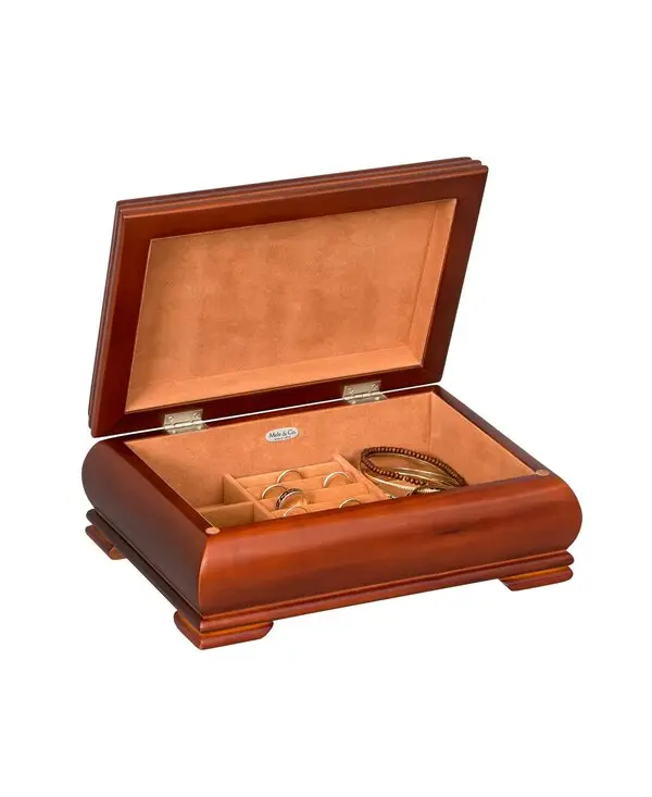 MELE & CO Mele Co. Carmen Wooden Jewelry Box In Finish