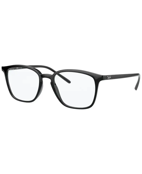 Ray-ban Square Eyeglasses - Shiny Black