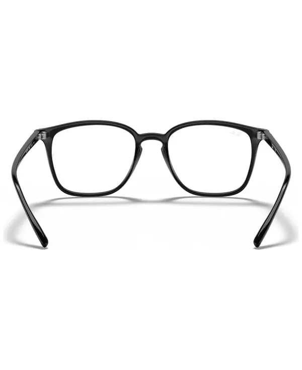 Ray-ban Square Eyeglasses - Shiny Black