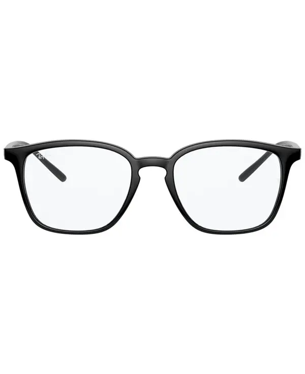 Ray-ban Square Eyeglasses - Shiny Black