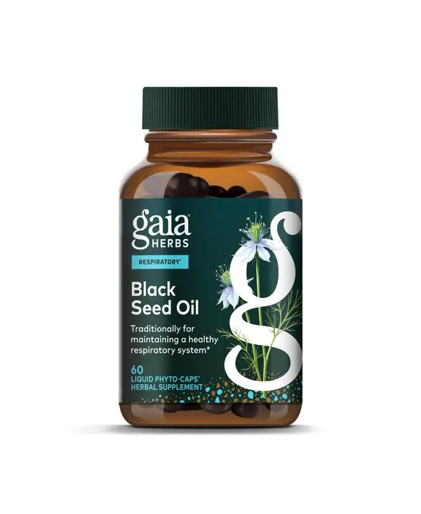 GAIA HERBS Black Seed Oil - No Color
