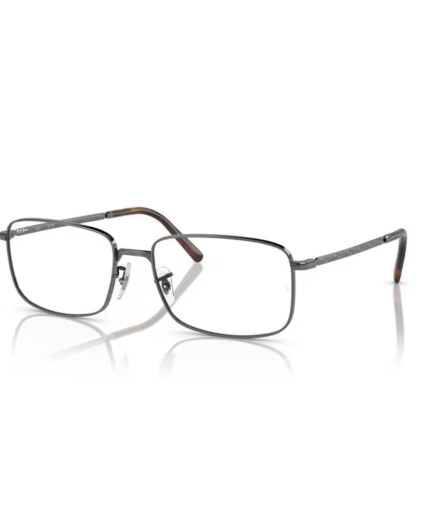 Ray-ban Rectangle Eyeglasses - Gunmetal