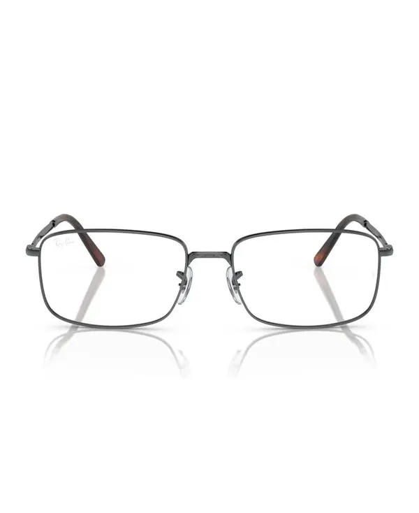Ray-ban Rectangle Eyeglasses - Gunmetal
