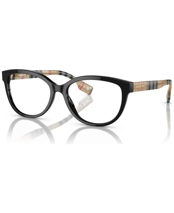Burberry Esme Square Eyeglasses - Black