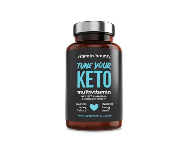VITAMIN BOUNTY Tune Your Keto Multivitamin Veggie Capsules