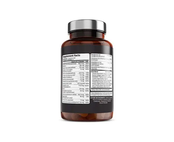 VITAMIN BOUNTY Tune Your Keto Multivitamin Veggie Capsules