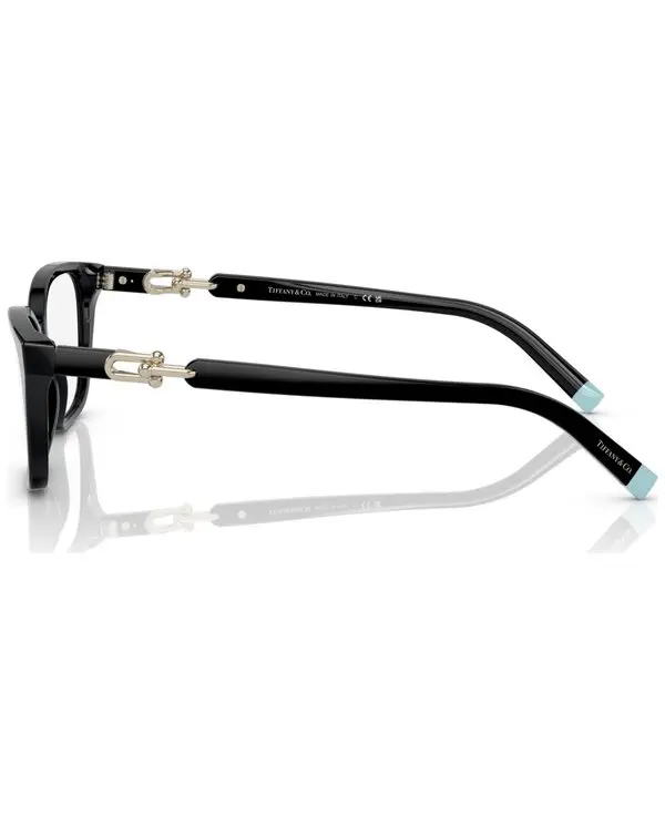 Tiffany & Co. Rectangle Full Rim Eyeglasses - Black