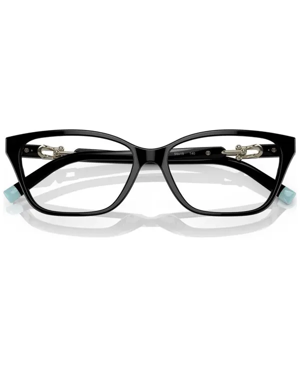 Tiffany & Co. Rectangle Full Rim Eyeglasses - Black