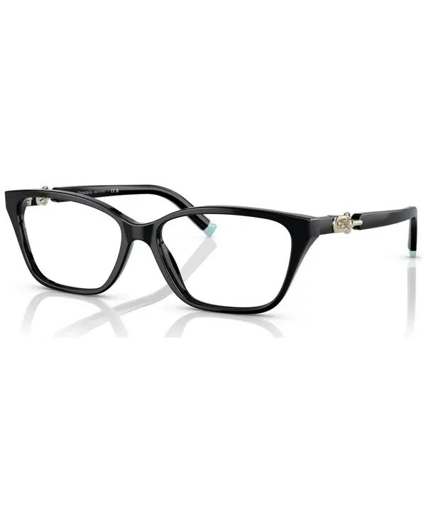 Tiffany & Co. Rectangle Full Rim Eyeglasses - Black