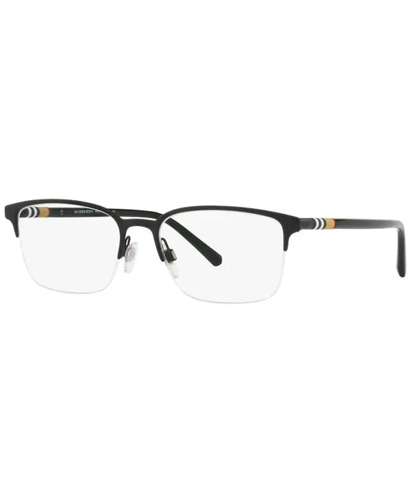 Burberry Be1323 Rectangle Eyeglasses - Black