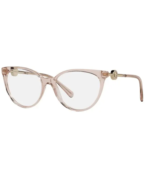 Versace Phantos Eyeglasses - Transparent Pink