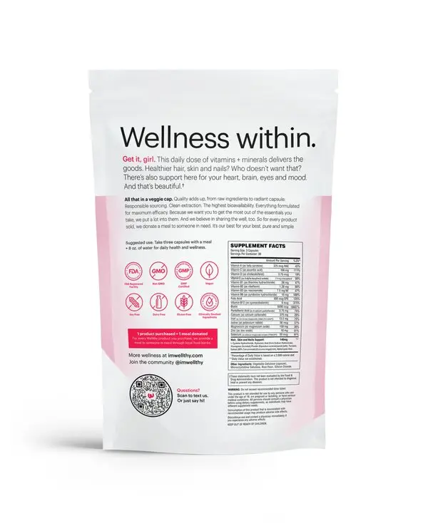 Wellthy Her Multi Vitamin Supplement Capsules