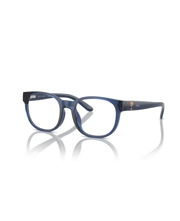Polo Ralph Lauren Child Eyeglasses - Shiny Transparent Dark Blue