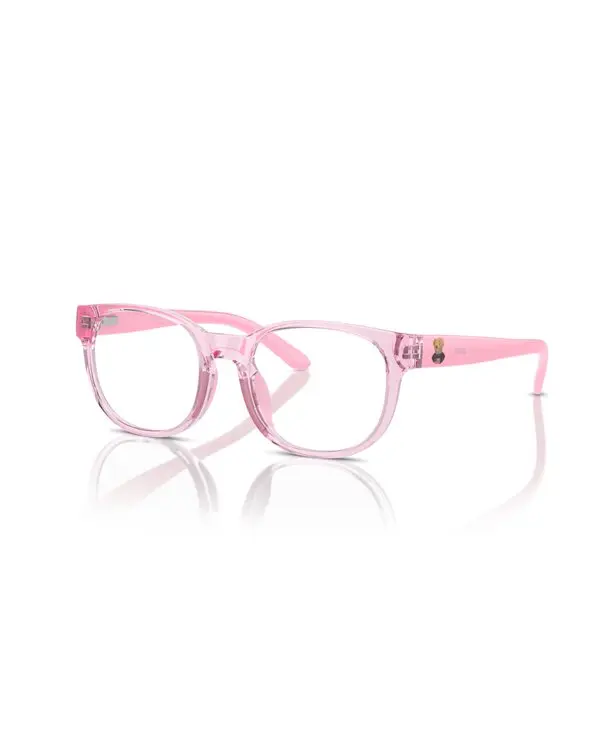 Polo Ralph Lauren Child Eyeglasses - Shiny Transparent Pink