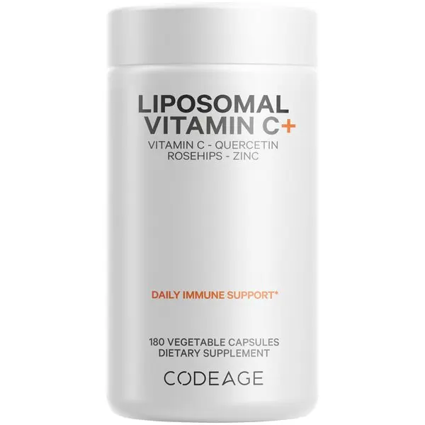 CODEAGE Liposomal Vitamin C 1500mg With Zinc - White