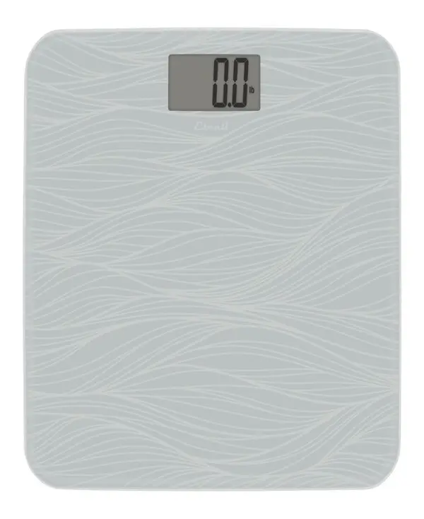 ESCALI Pattern Square Bathscale - Gray