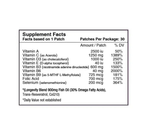 PATCHAID Anti-aging Complete Topical Vitamin Patch