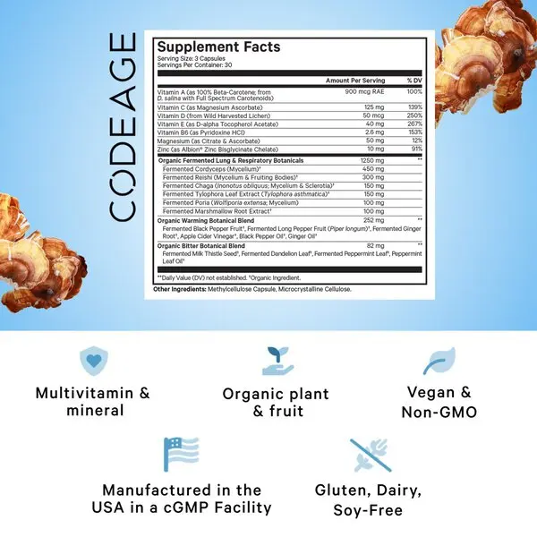 CODEAGE Lungs Vitamins