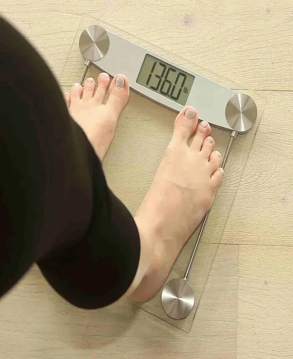 ESCALI Glass Chrome Bathroom Scale - Clear