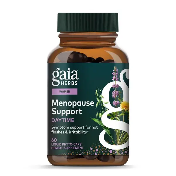 GAIA HERBS Menopause Support Daytime Helps Maintain Healthy Hormone Balance And Well-being For - No Color