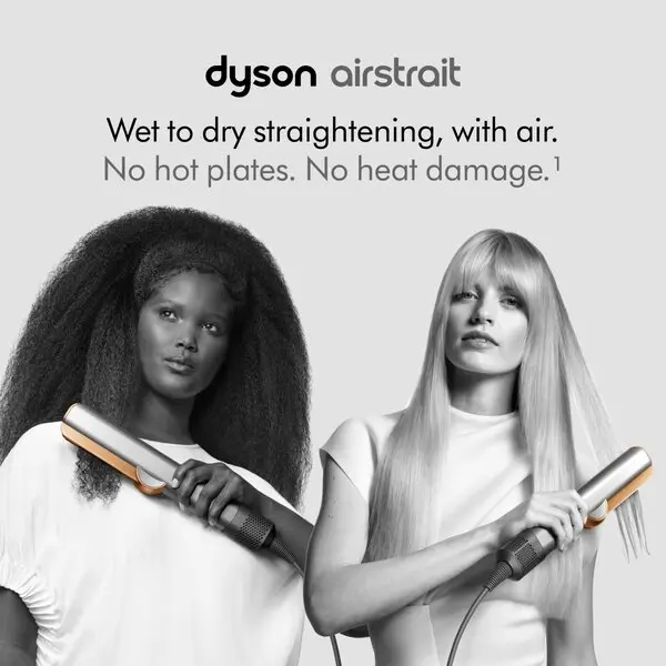 DYSON - Special Edition Airstrait Hair Straightener Strawberry Bronze/blush Pink