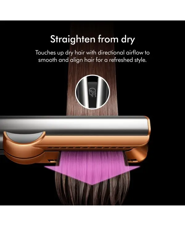 DYSON - Special Edition Airstrait Hair Straightener Strawberry Bronze/blush Pink