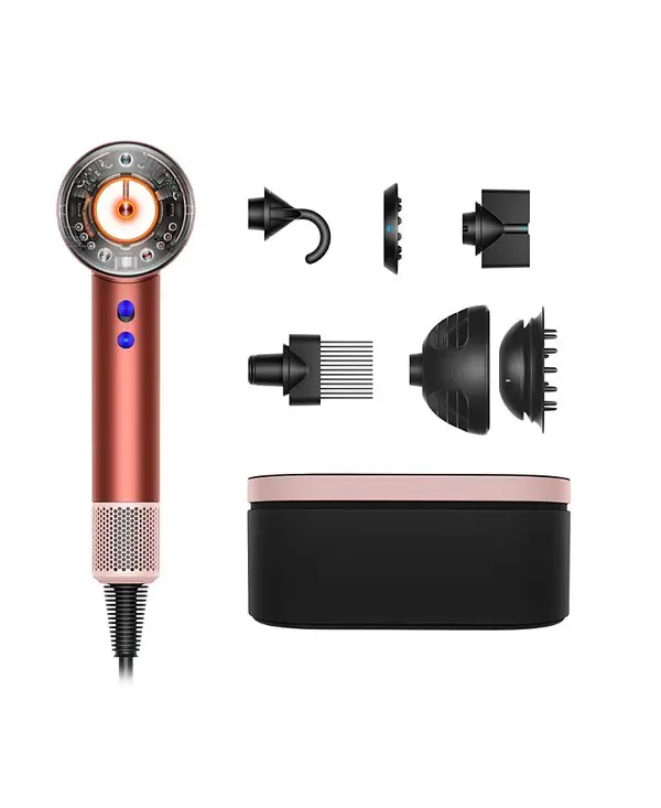 DYSON Special Edition Supersonic Nural Hair Dryer - Strawberry Bronze/blush Pink