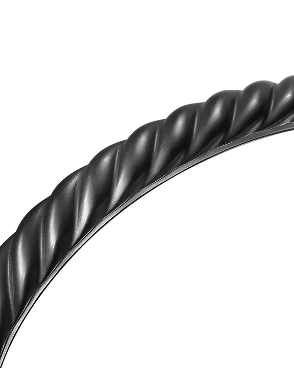 David Yurman Sculpted Cable Cuff Bracelet - Black