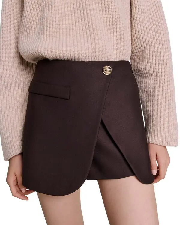 Maje Paneled Skort