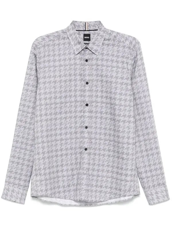 BOSS Liam Kent Shirt - Grey