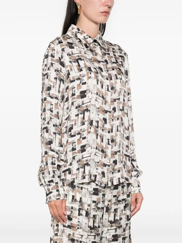 Liu Jo Geometric-print Shirt